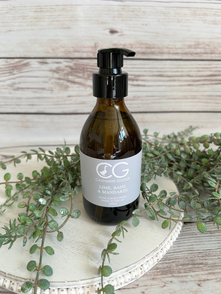 Lime, Basil & Mandarin Hand & Body Wash – CASHMERE GOOSE